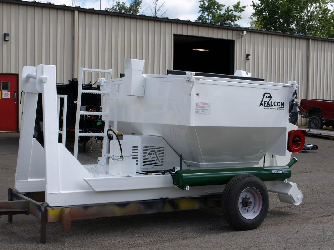 Truck-Mounted Asphalt Hot Boxes | Falcon Asphalt Repair Equipment