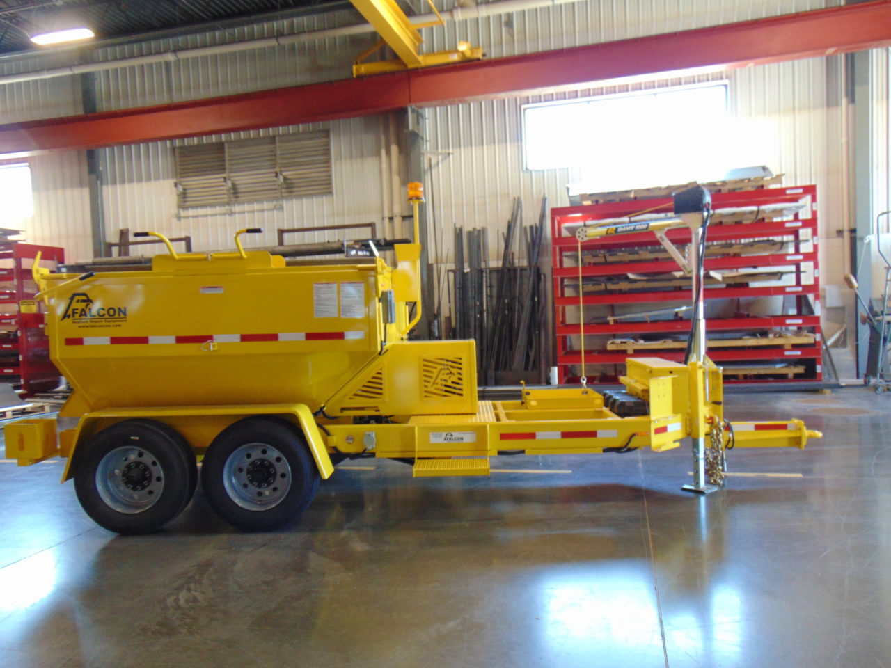 6-Ton Asphalt Hot Box | Falcon Asphalt Repair Equipment