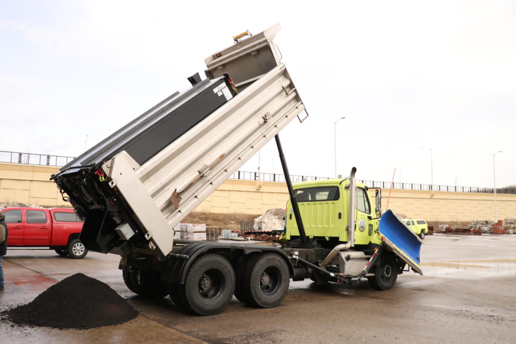 Chassis Mount Asphalt Hot Box | Falcon Asphalt Repair Equipment