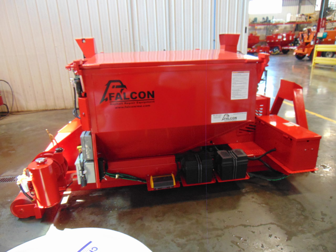 Hook Lift Asphalt Hot Box | Falcon Asphalt Repair Equipment