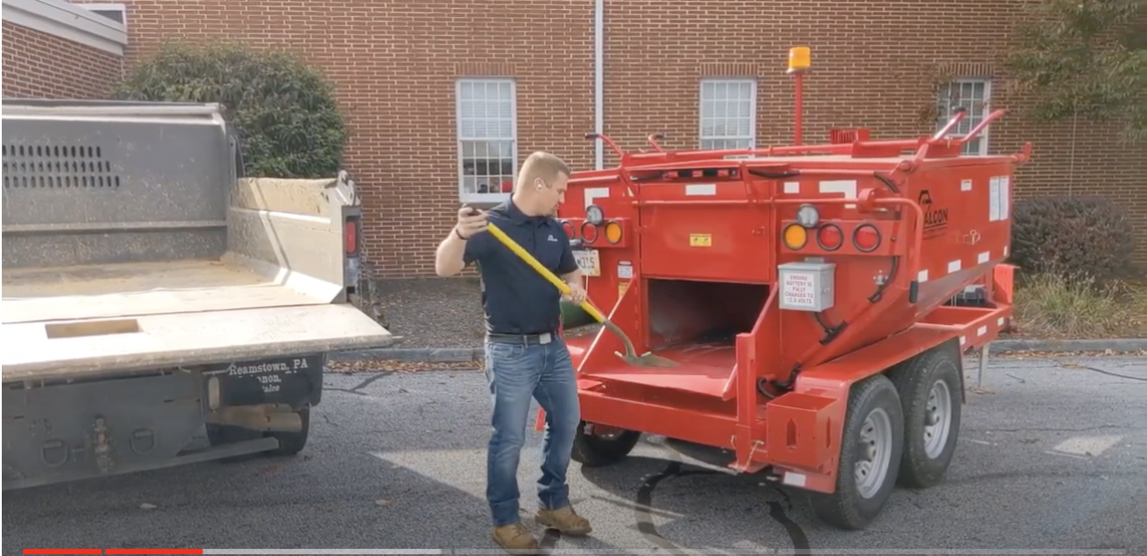 Asphalt Hot Box Trailers | Falcon Asphalt Repair Equipment