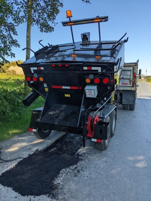 Asphalt Hot Box Trailers | Falcon Asphalt Repair Equipment