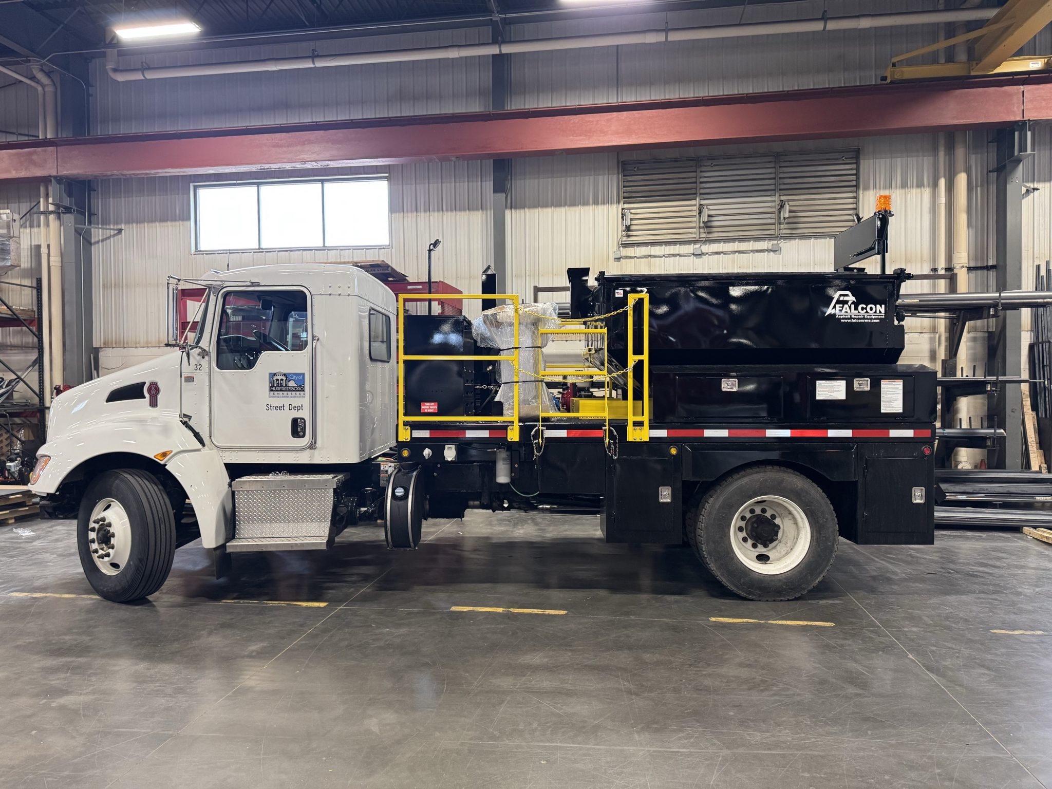6-Ton Asphalt Patch Trucks - Falcon Asphalt Repair Equipment